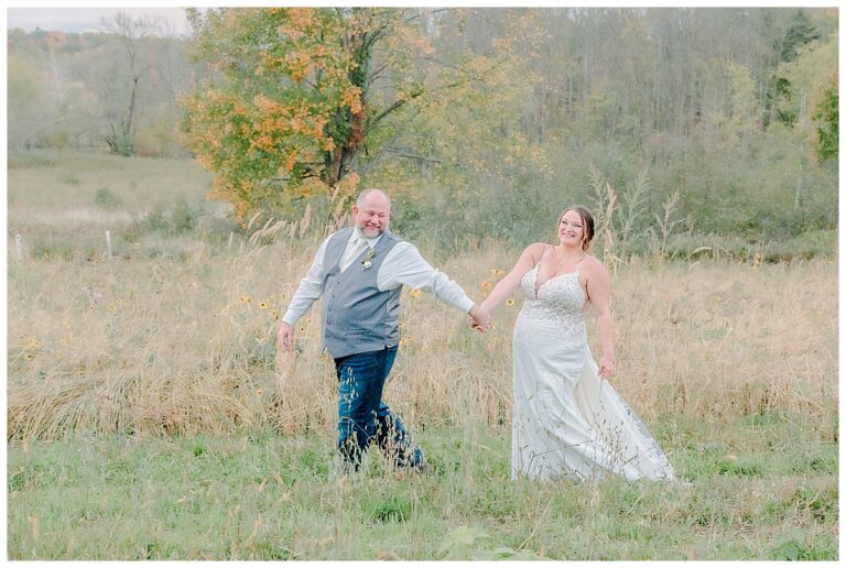 Wisconsin Fall Wedding | Heidi and Troy | Alluring Acres - Alisha Marie ...